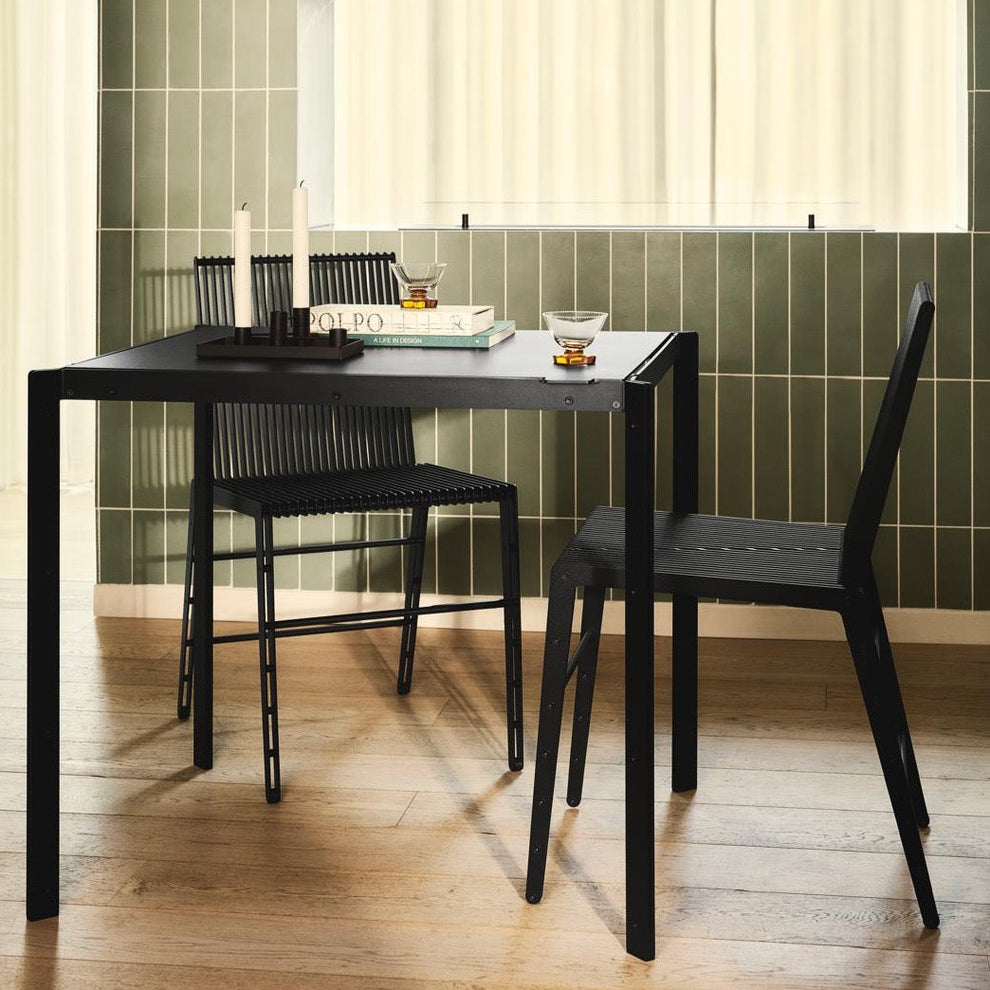 NICHBA Tidy Table | Stylish table with built-in drying rack ᐅ